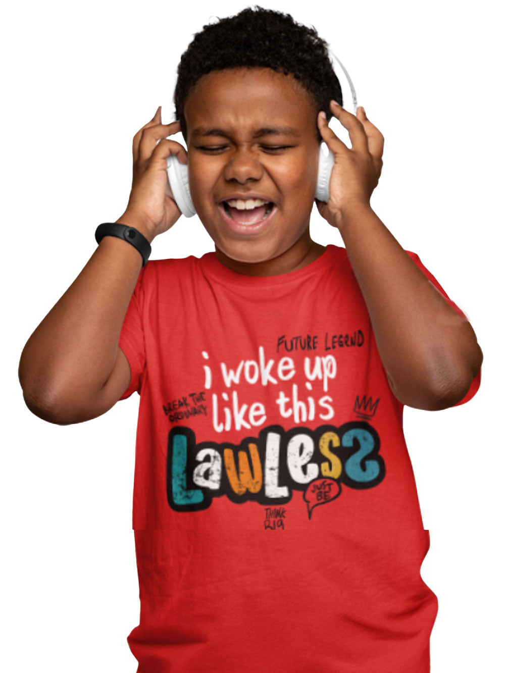 "Lawless" Funny Unisex Kids Graphic T-shirt – Kids on the Wise